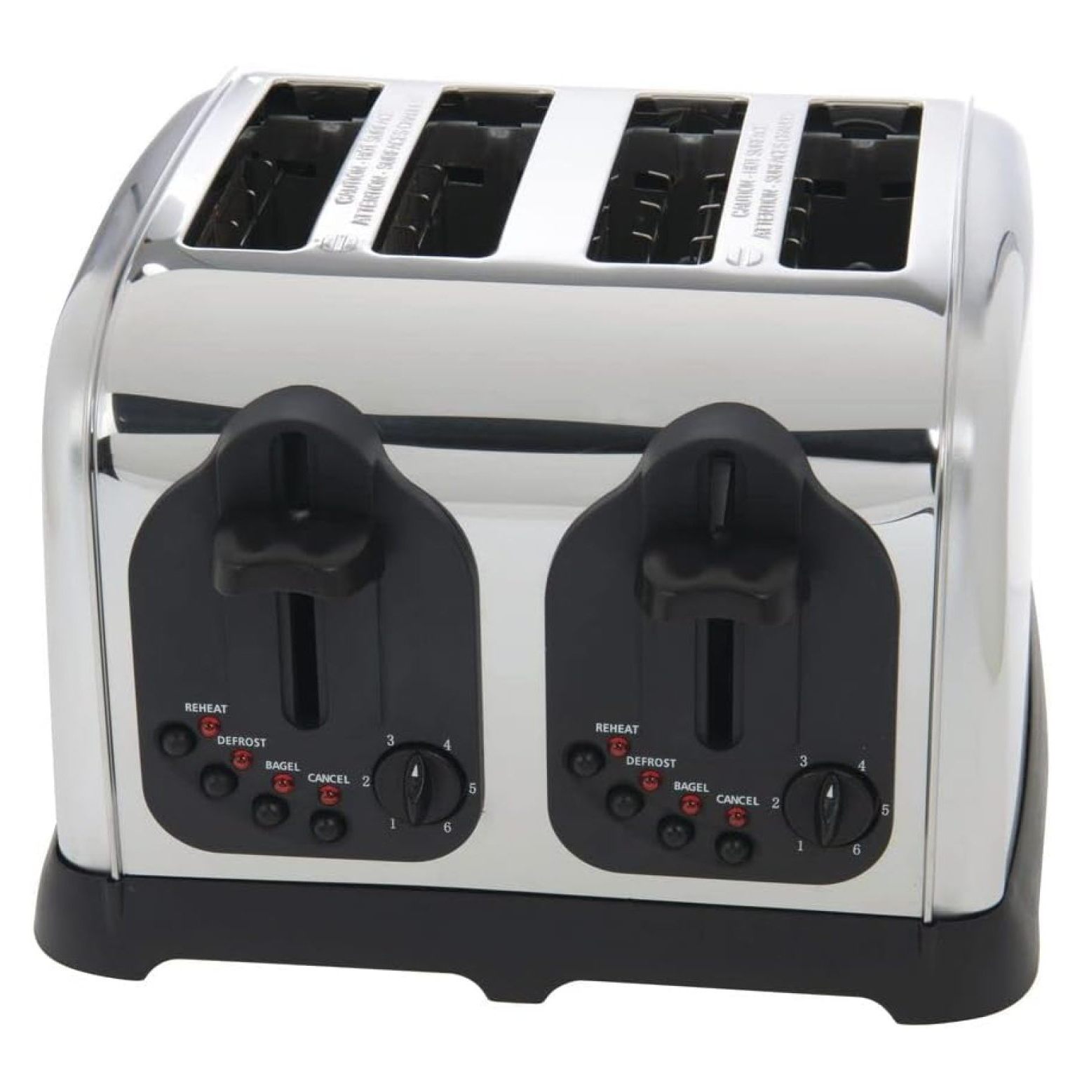 Alieon 4-Slot Toaster - 11"L x 11 1/10"W x 7 1/2"H - Walmart.com