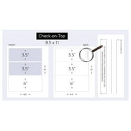 Compuchecks - 100 High Security Blank Check Stock Paper - Checks on Top ...