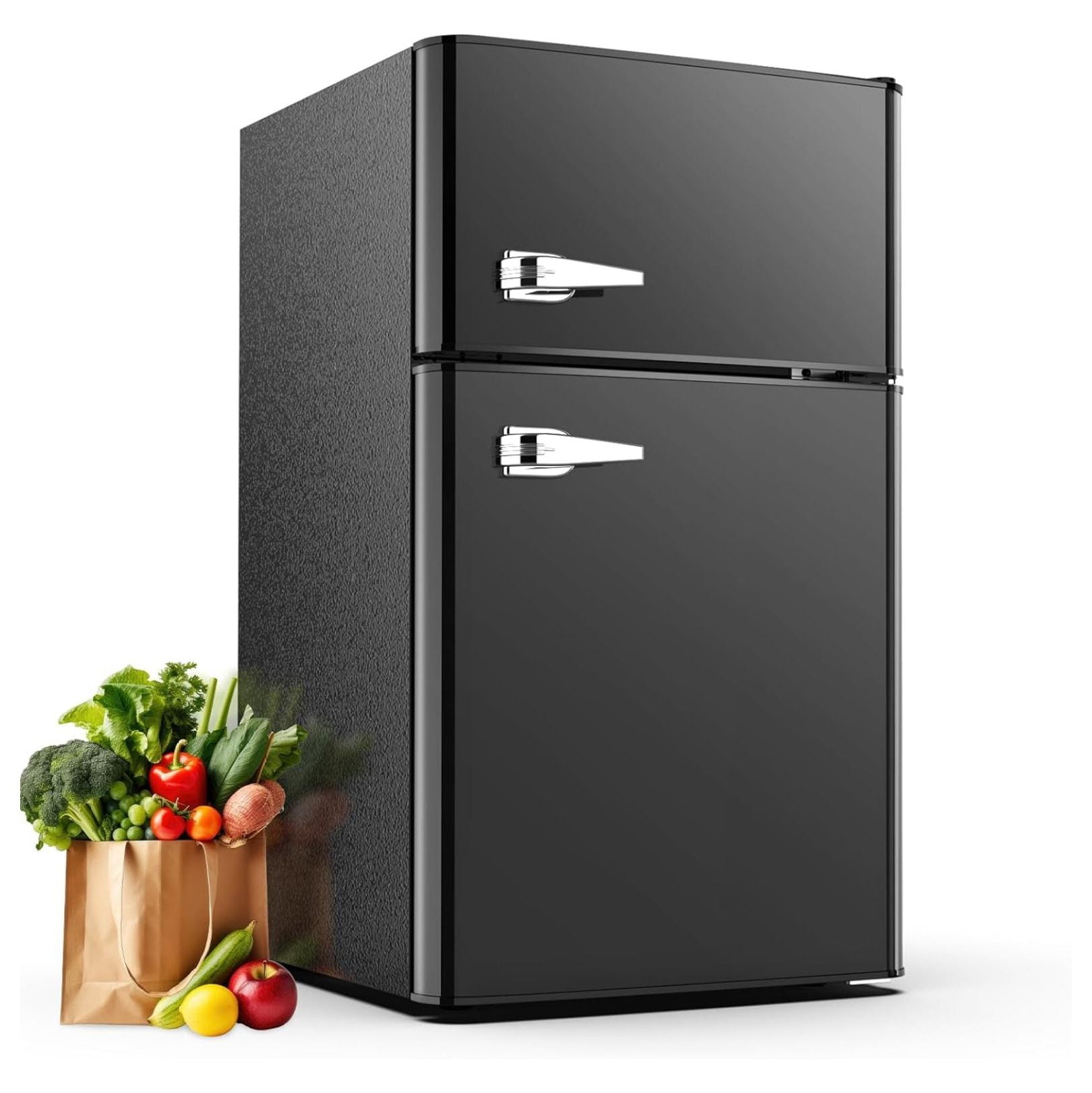 Alieon Compact Refrigerator, 3.2 Cu Ft, Mini Refrigerator with Freezer ...