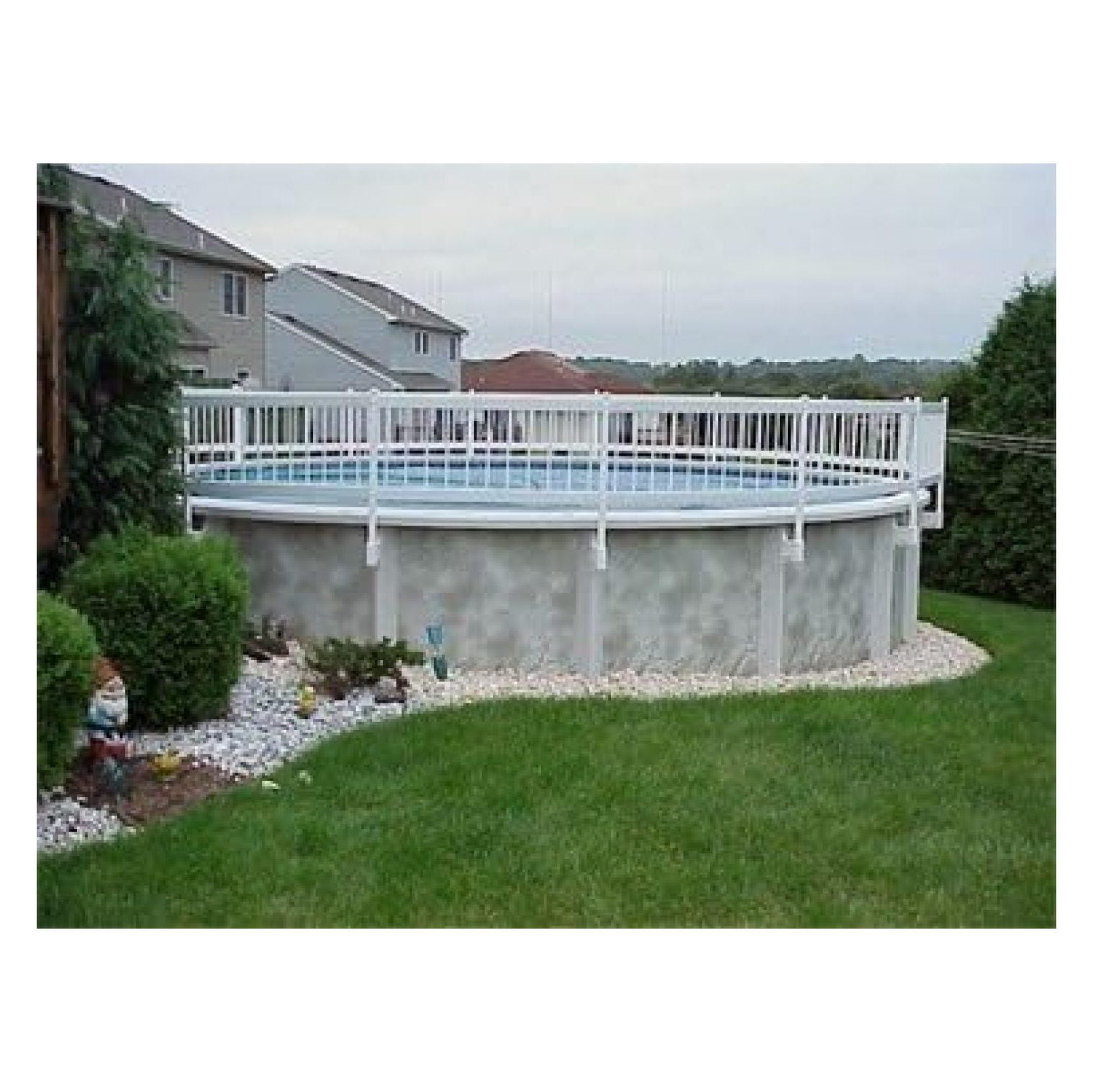 Alieon Durable Above Ground Fence Kit Pool Safety Supplies, Resin, 66 ...
