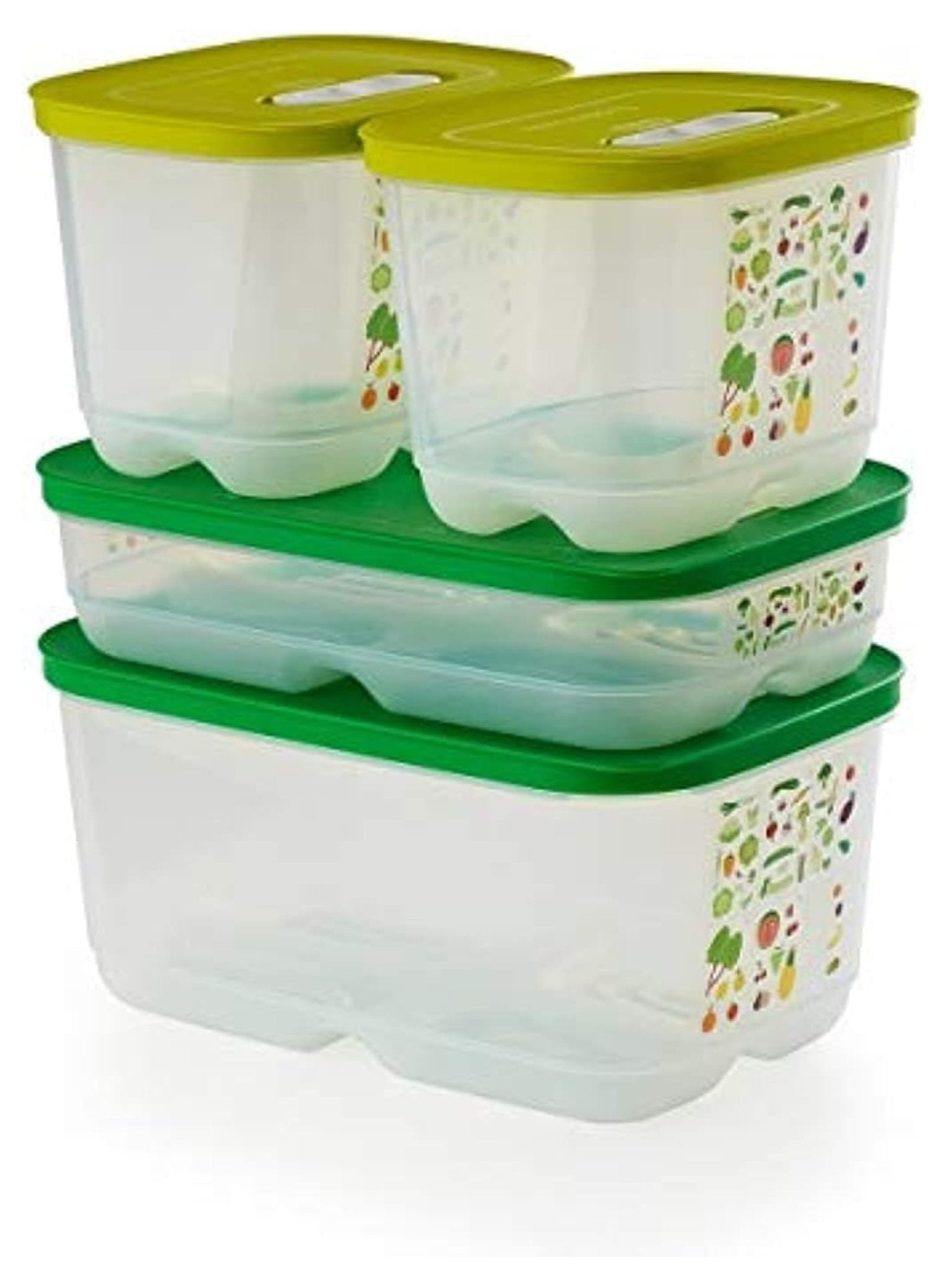 Alieon Fridgesmart Container 4 Pcs Set Newest Design - Walmart.com