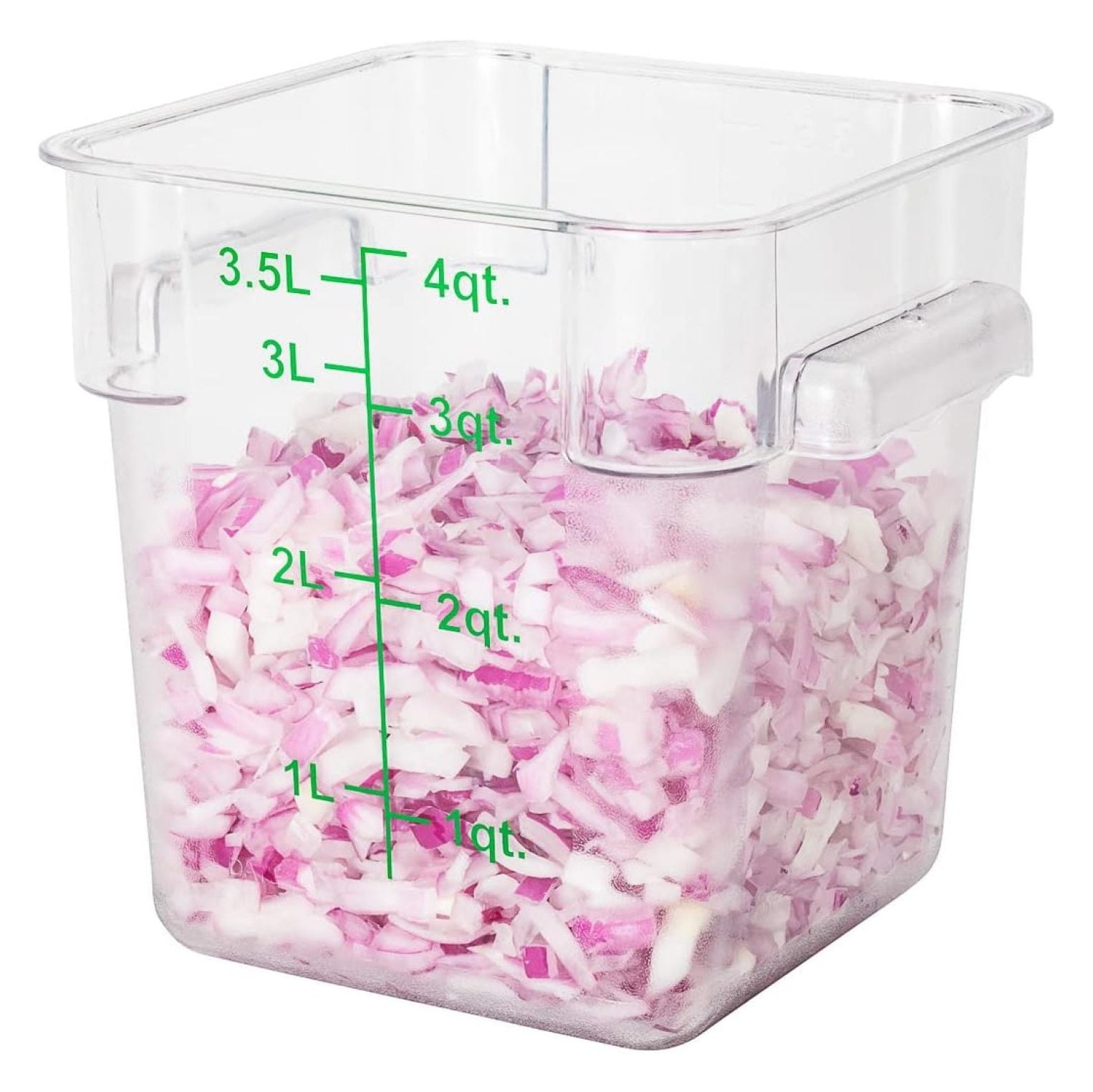 Alieon Met Lux 4 Quart Buckets 10 Square Marinating Containers - With ...