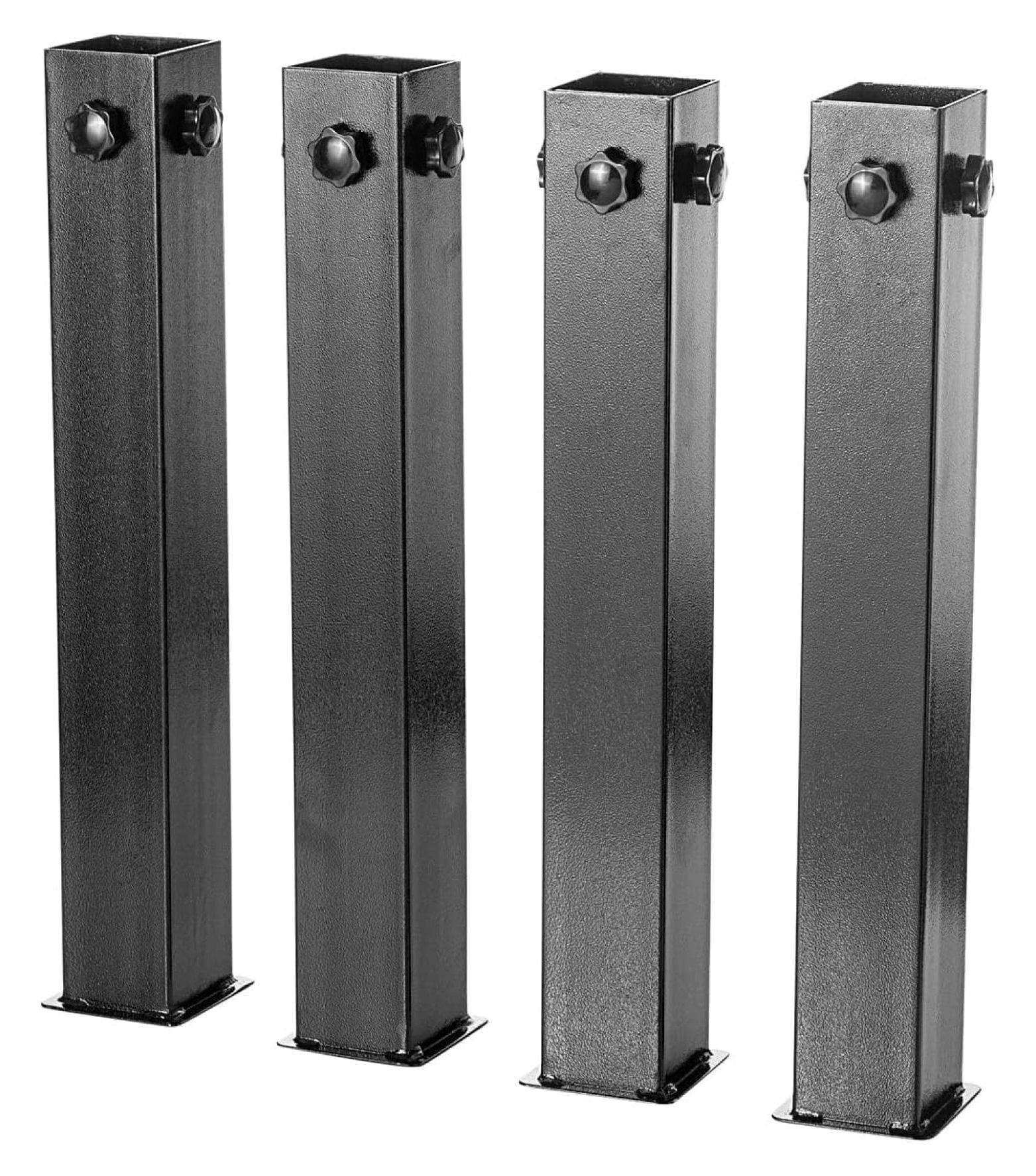Alieon Suprima Ultimate Height Black Bed Risers - Carbon Steel ...