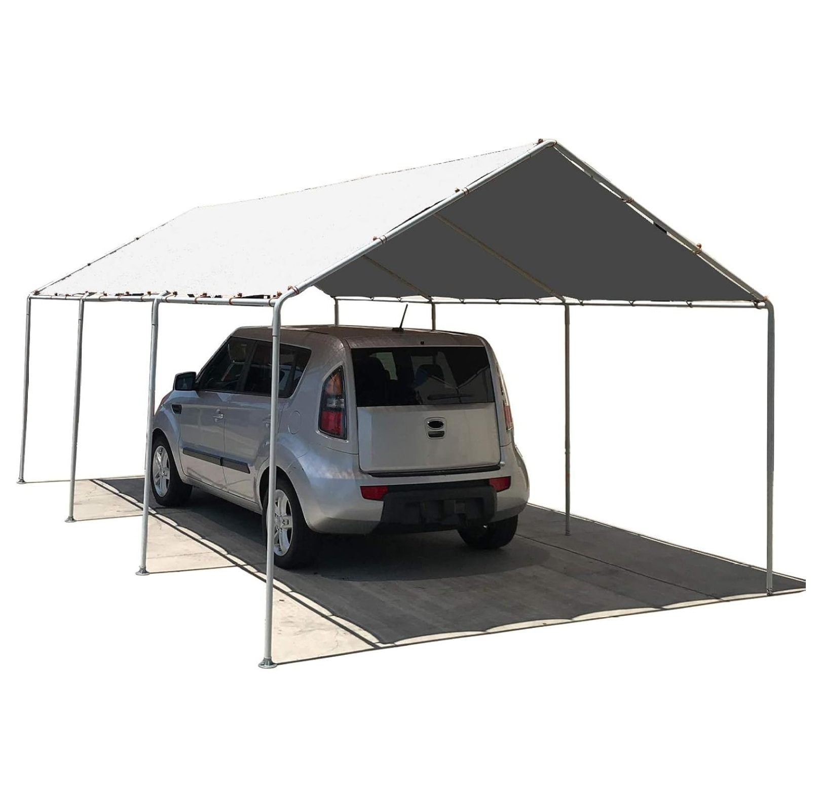Alieon Waterproof Tarp Carport Canopy Replacement Garage Shelter Cover ...