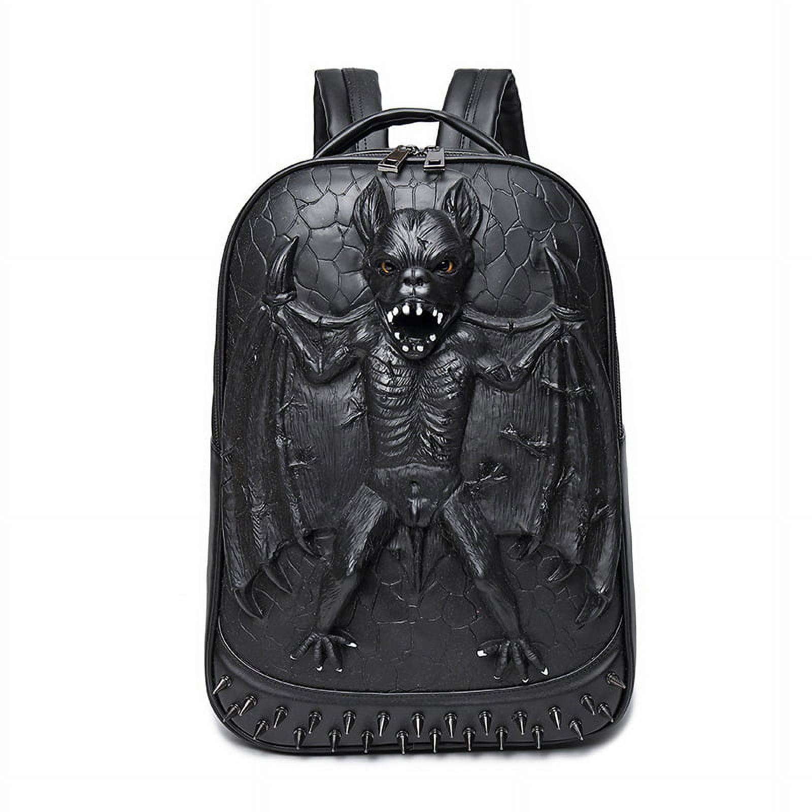 Aliexpress Wholesale Backpack Male New 3D Batman Embossed Backpack Logo ...