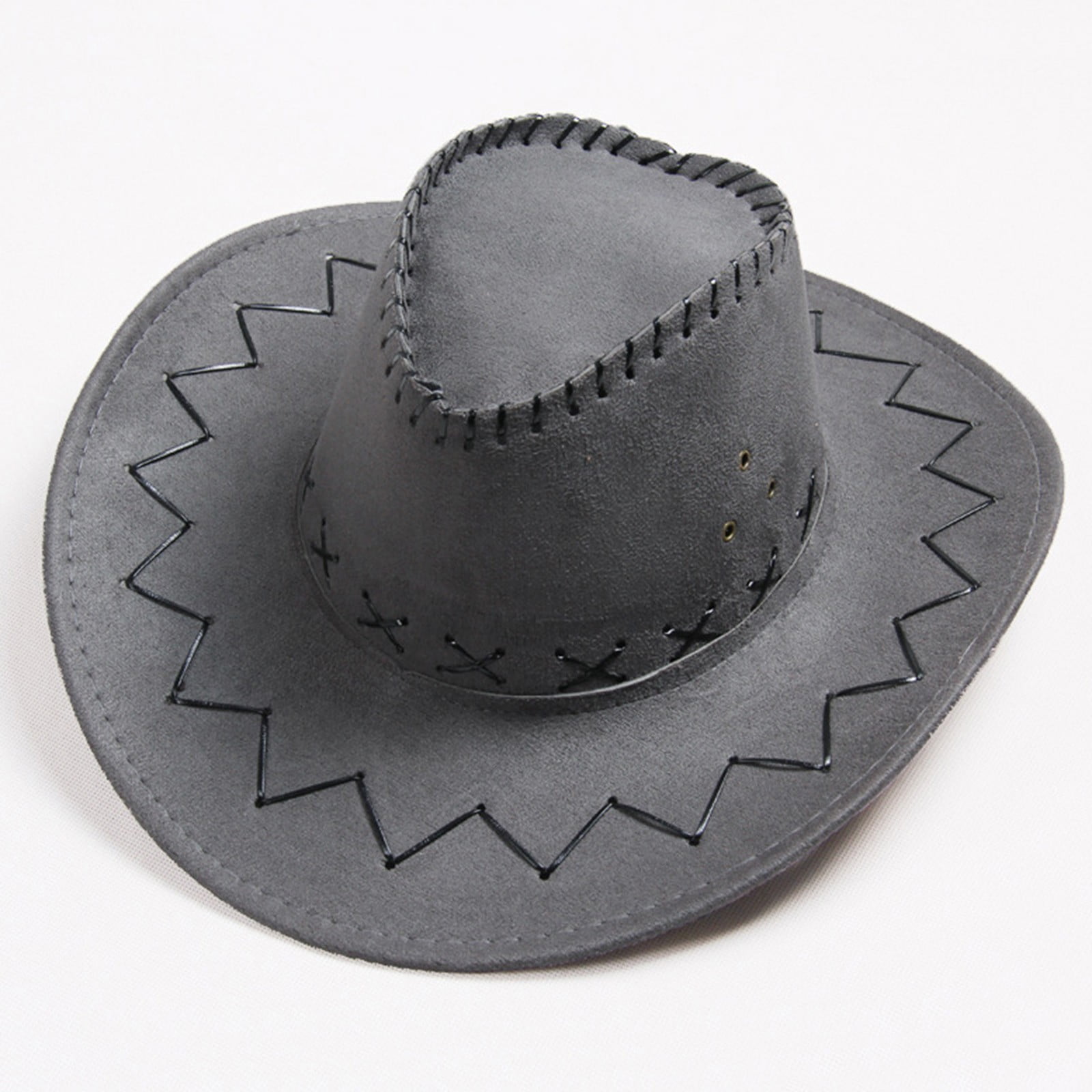 Aligament Gray hats for men, Women Men Summer Western Cowboy Hat ...