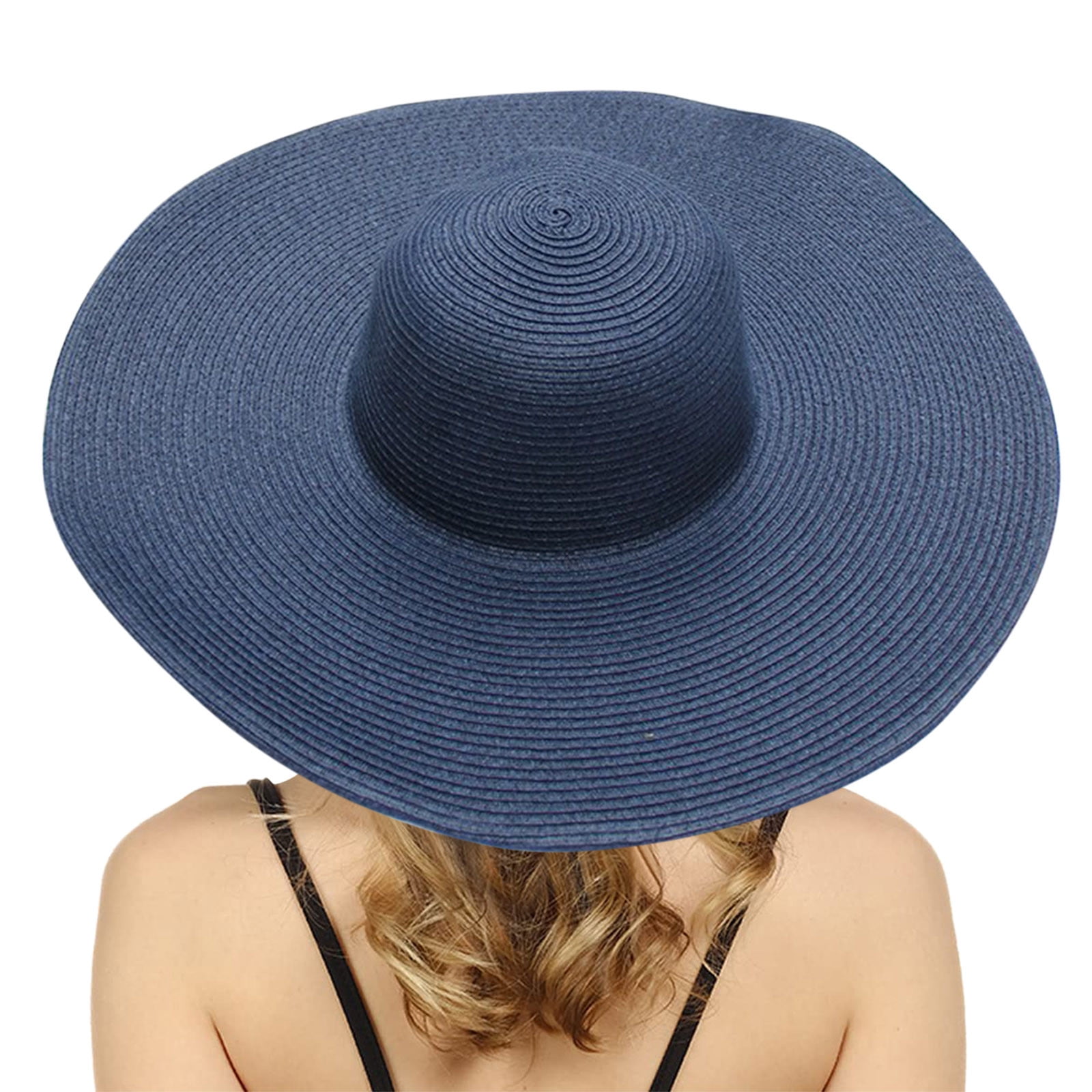 Aligament Summer Hats for Women Wide Bongrace Women Straw Beach Hat ...