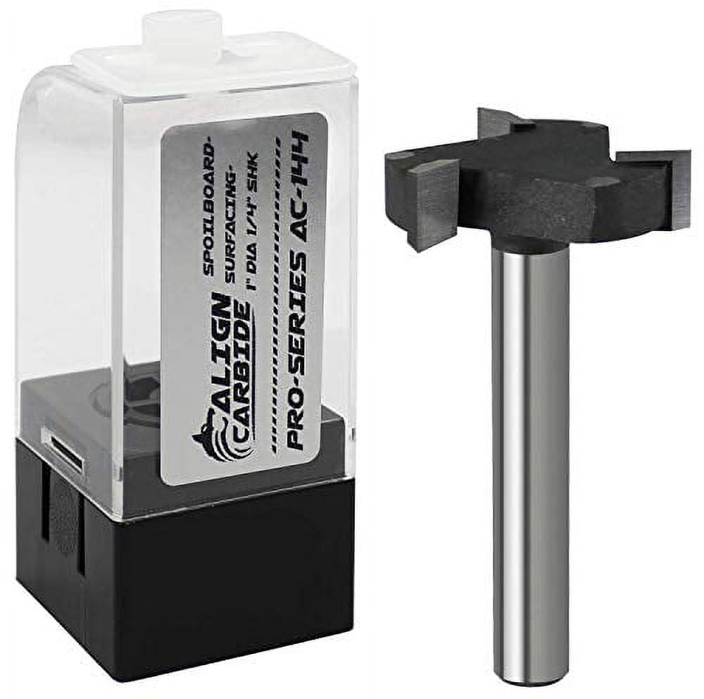 Align Carbide, CNC Spoilboard Surfacing, Slab Flattening Router Bit, 3 ...