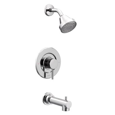 Moen Classic Brushed Nickel Posi-Temp(R) All-Metal Trim Kits - Walmart.com