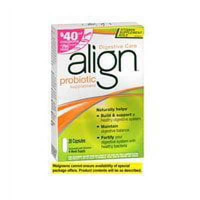 Align Daily Probiotic Supplement Digestive Care Capsules 28 each ...