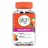 Align Probiotic Dualbiotic Gummies, Digestion Support, Daily Prebiotic ...