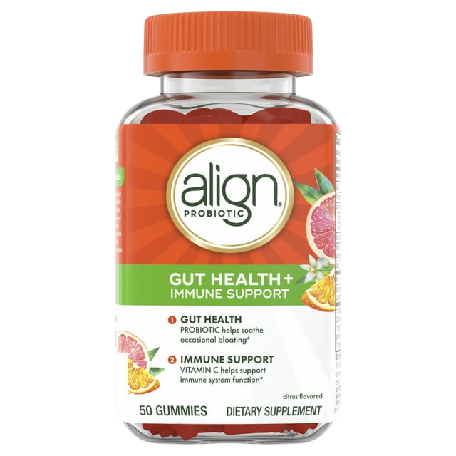 Align Probiotic Digestive Chewable Support, Gut Health, Immunity ...