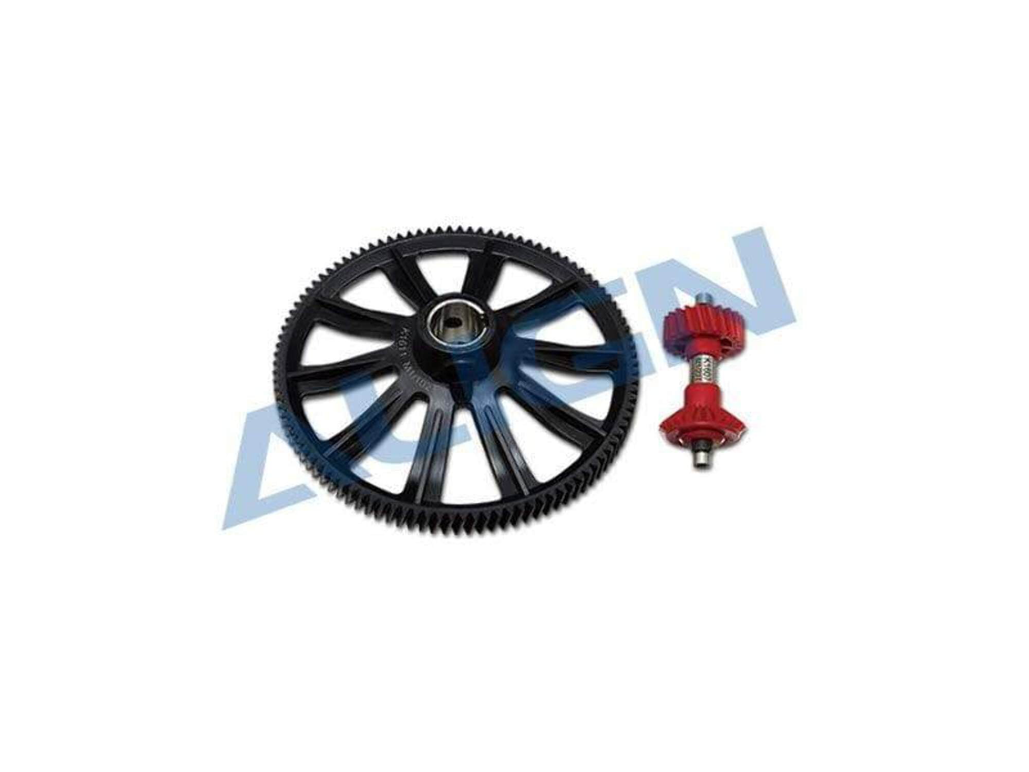 Align T-Rex 700/800 New 102T M1 Helical Autorotation Tail Drive Gear ...