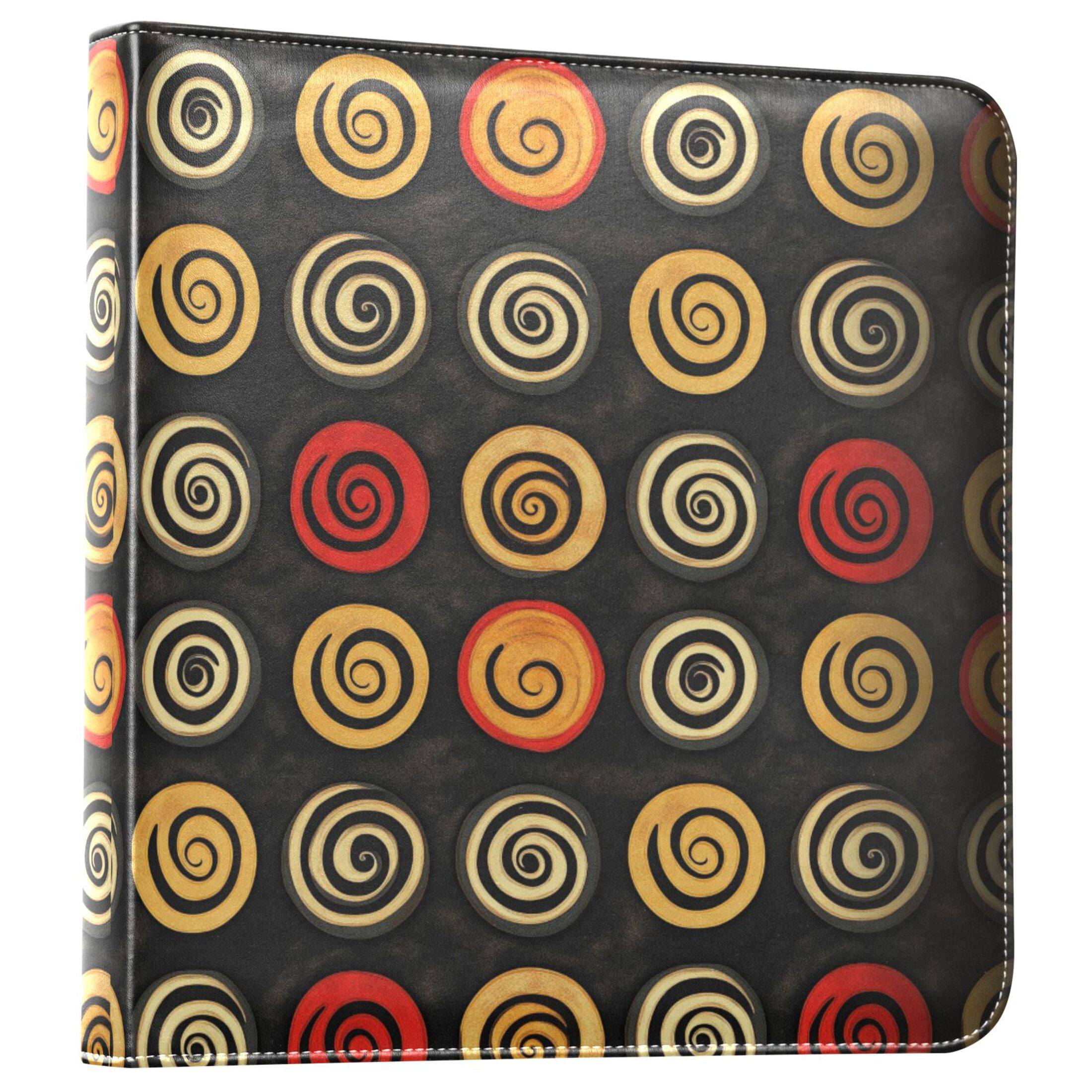 Aligned Vortex Figure Seamless Large Photo Album Self Adhesive 20 Blank ...