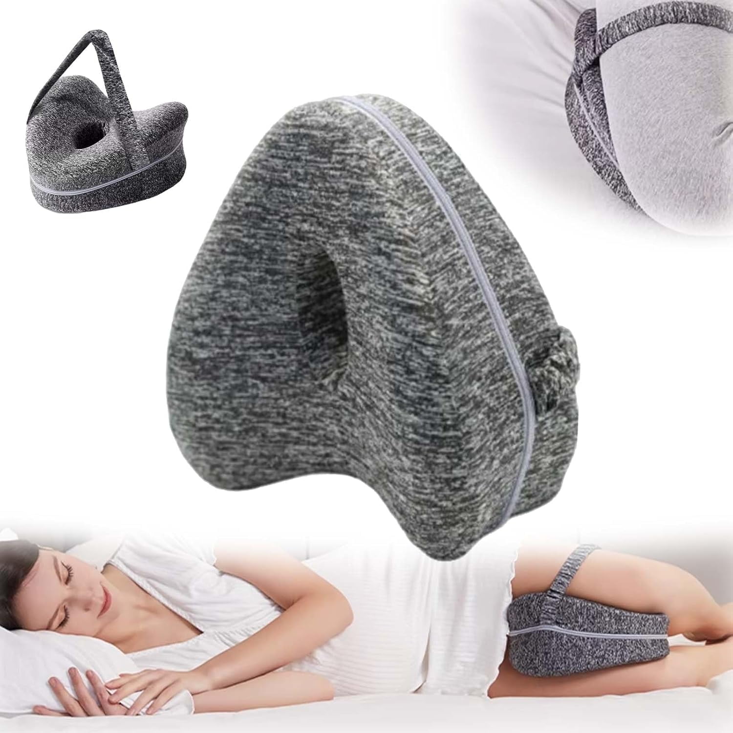 Alignment Pillows for Side Sleepers, 2025 New Hip Alignment Pillow, Relieve Hip Pain & Sciatica ...