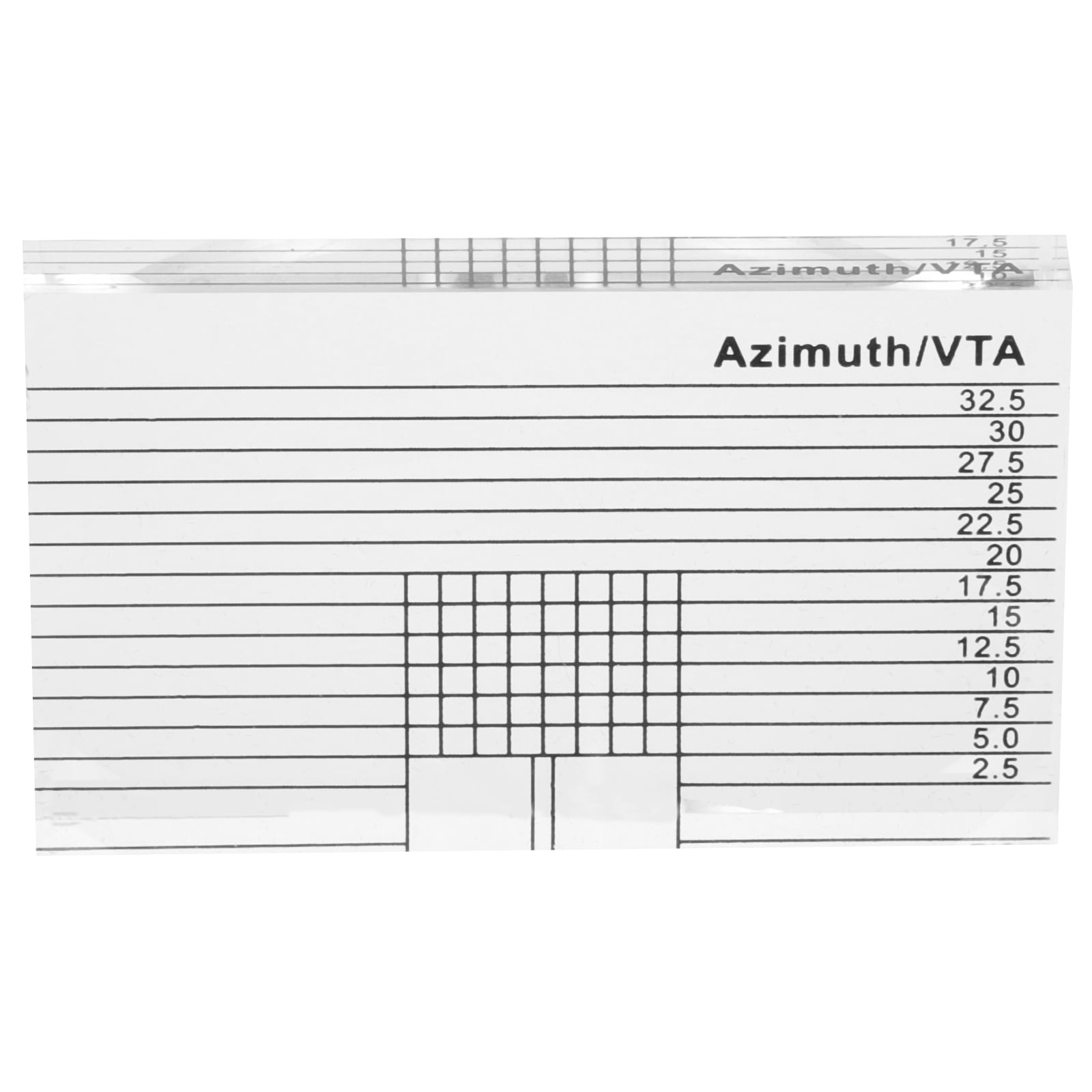 Alignment Ruler Azimuth Ruler Tonearm Alignment Tool for Vinyl Record ...