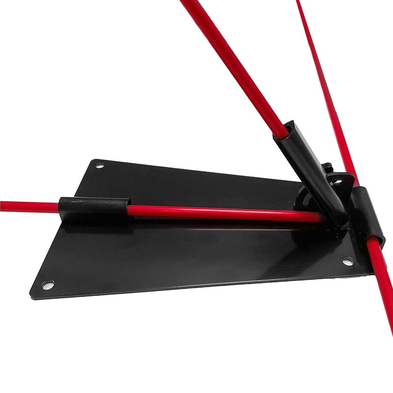 Alignment Stick Rods Base Adjustable Golf Swing Plane Trainer Perfector ...