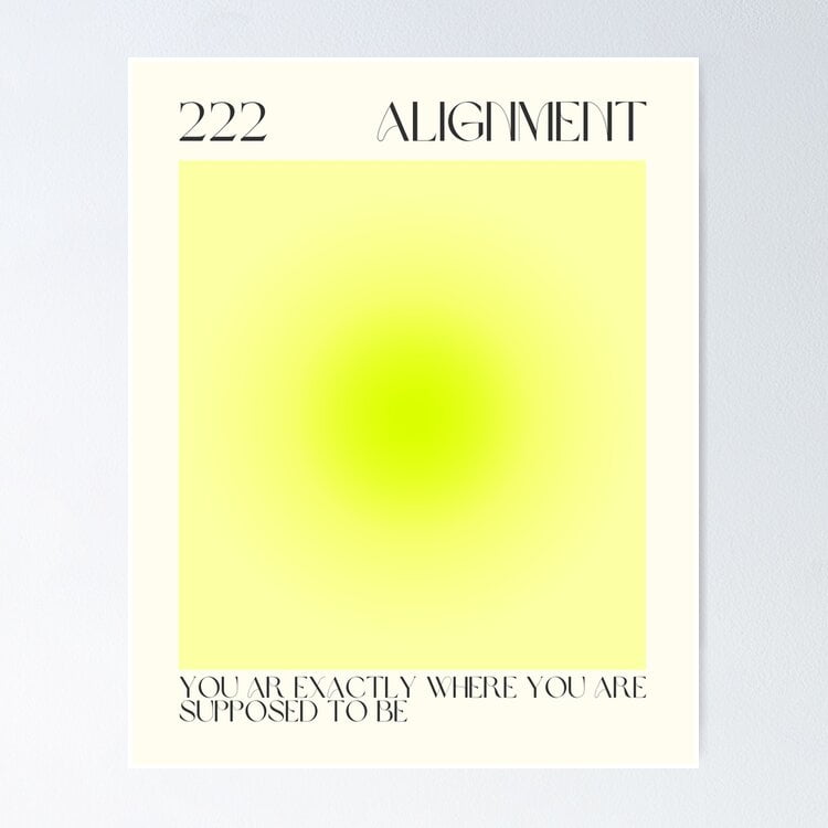 Alignment UNFRAMED Poster, 16x24 - Walmart.com