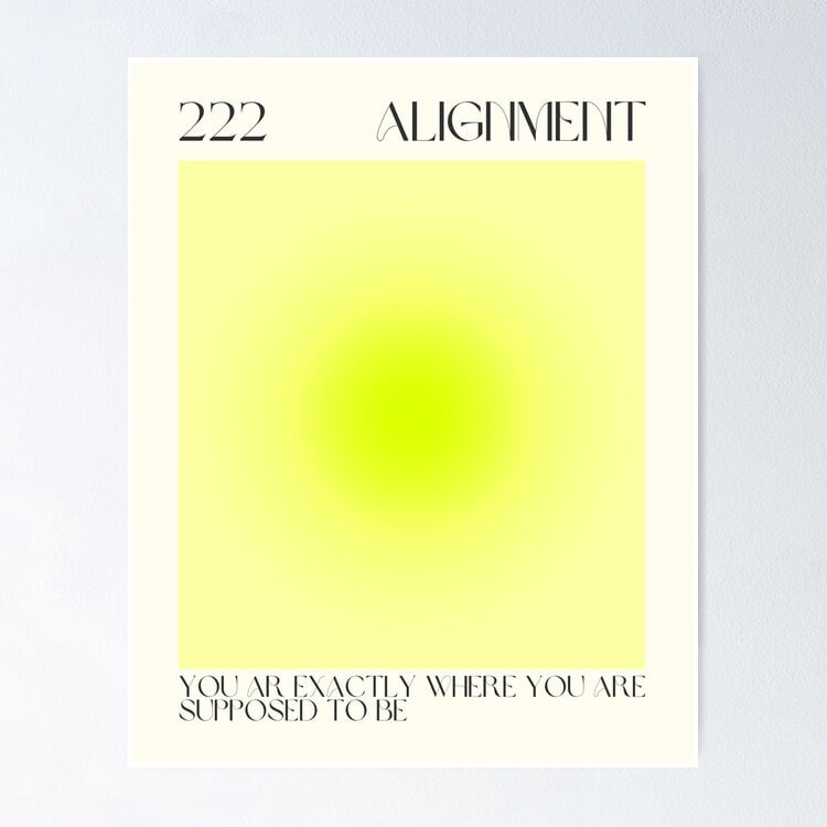 Alignment UNFRAMED Poster, 18x24 - Walmart.com