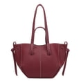Alikpop Soft PU Drawstring Tote Bag, Multi-Way Shoulder Purse for Women ...
