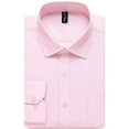 Alimens & Gentle Basic Dress Shirts for Men Long Sleeve Formal Business ...