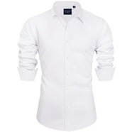 Alimens & Gentle Long Sleeve Stretch Dress Shirt Button Down Shirts for ...