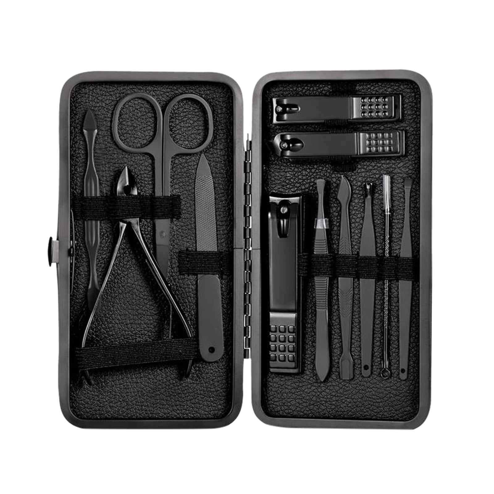 Alinwnia 18Pcs Manicure Set Nail Clipper Kit - Stainless Steel Manicure ...