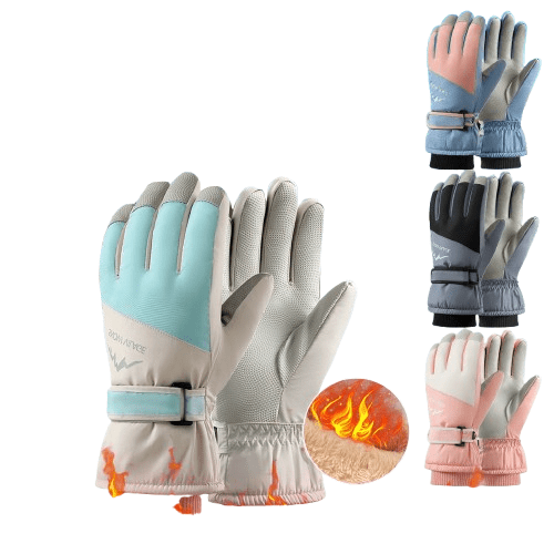 Alinwnia 2Pairs Running Gloves AntiSlip Gloves Lightweight Fleece ...
