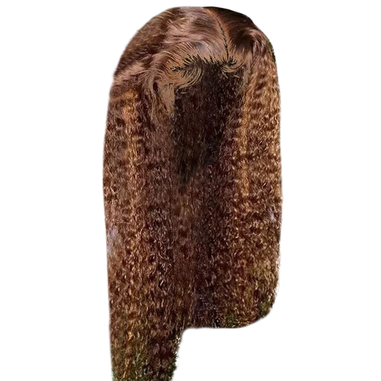 Alinwnia Glueless Wigs Human Hair PrePlucked Lace Frontal Wigs ...