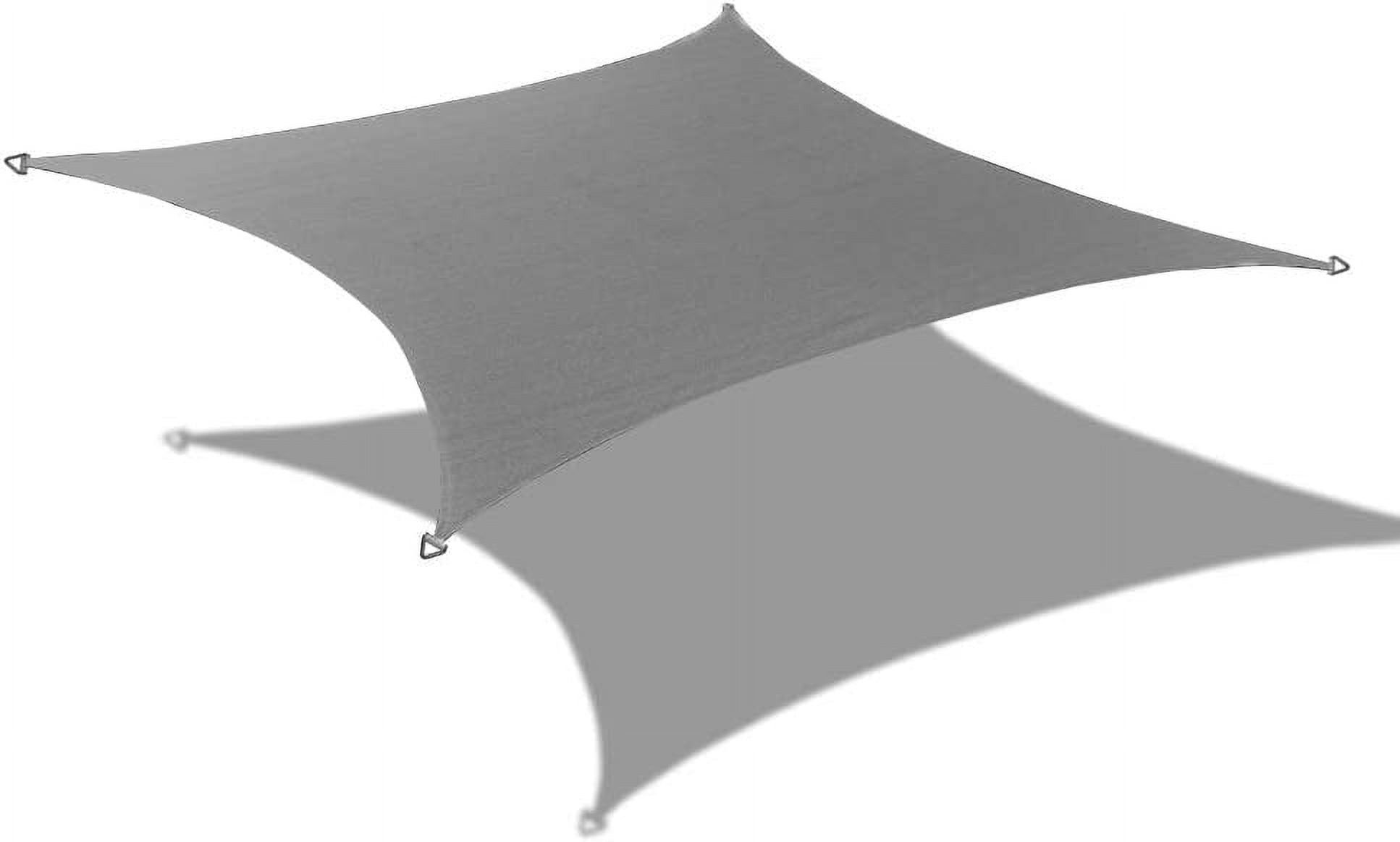 Alion Home 8' x 12' Waterproof Curved Edge Woven Polyester Sun Shade ...