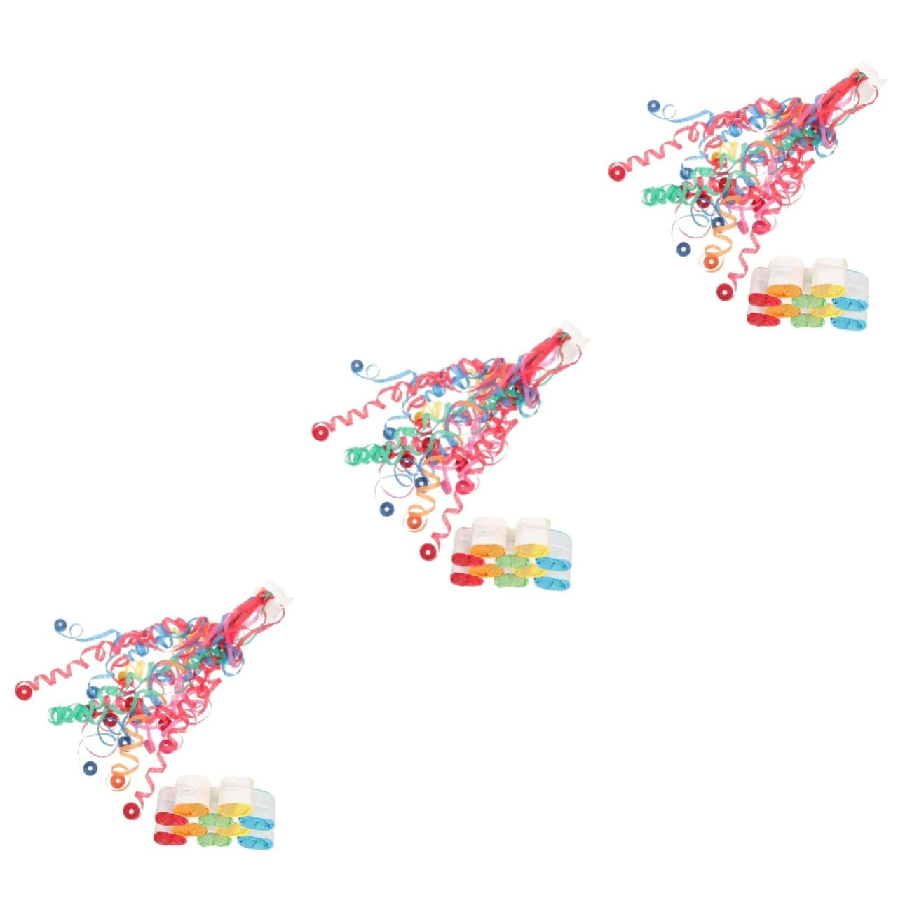 Alipis 3sets BirthdayEGSC Decorations Hand Throw Streamers Party Paper ...