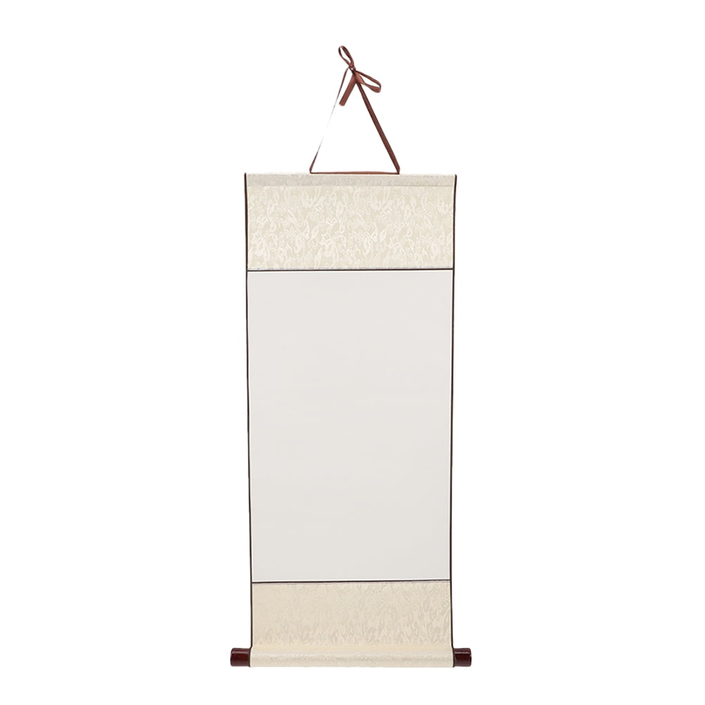 Alipis Blank Hanging Wall Scroll Chinese Calligraphy Scroll Art Wall ...