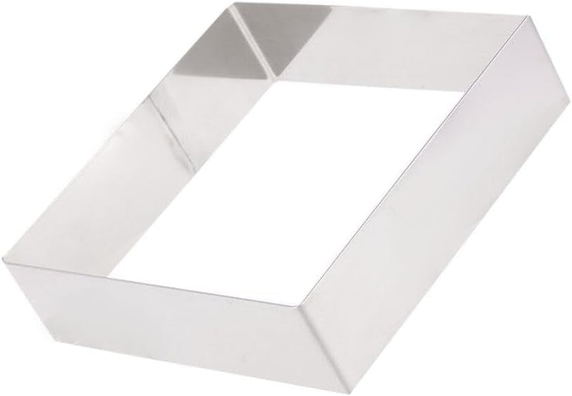 Alipis Cake Square Ring Square Mousse Mold Mousse Cutter Stainless ...