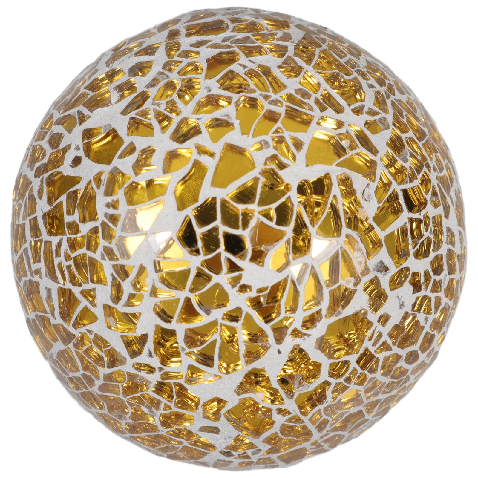 Alipis Glass Mosaic Decorative Balls Home Decor Dining Table ...