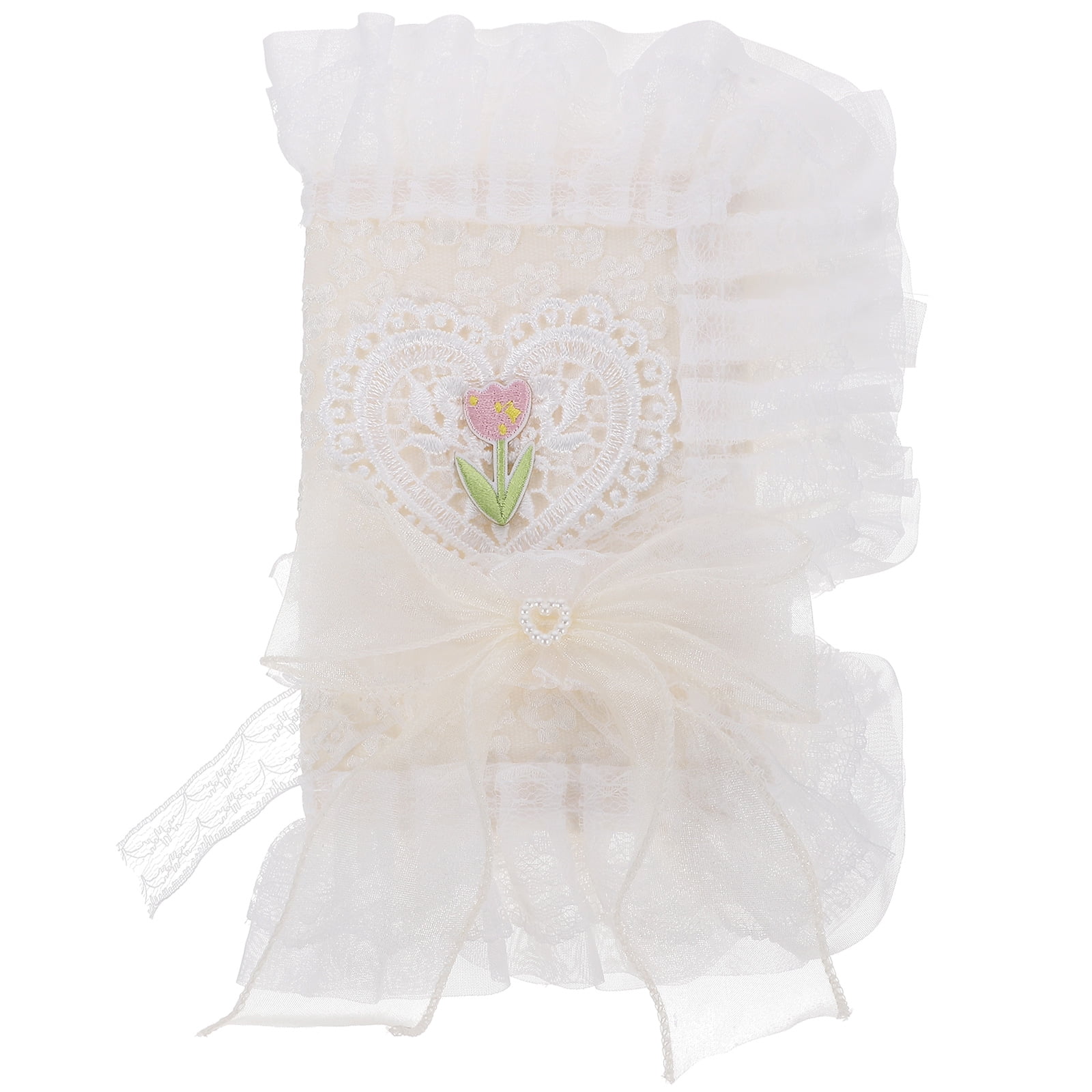 Alipis Lace Book Cover Washable Book Cover Book Cover Fabric Notebook ...