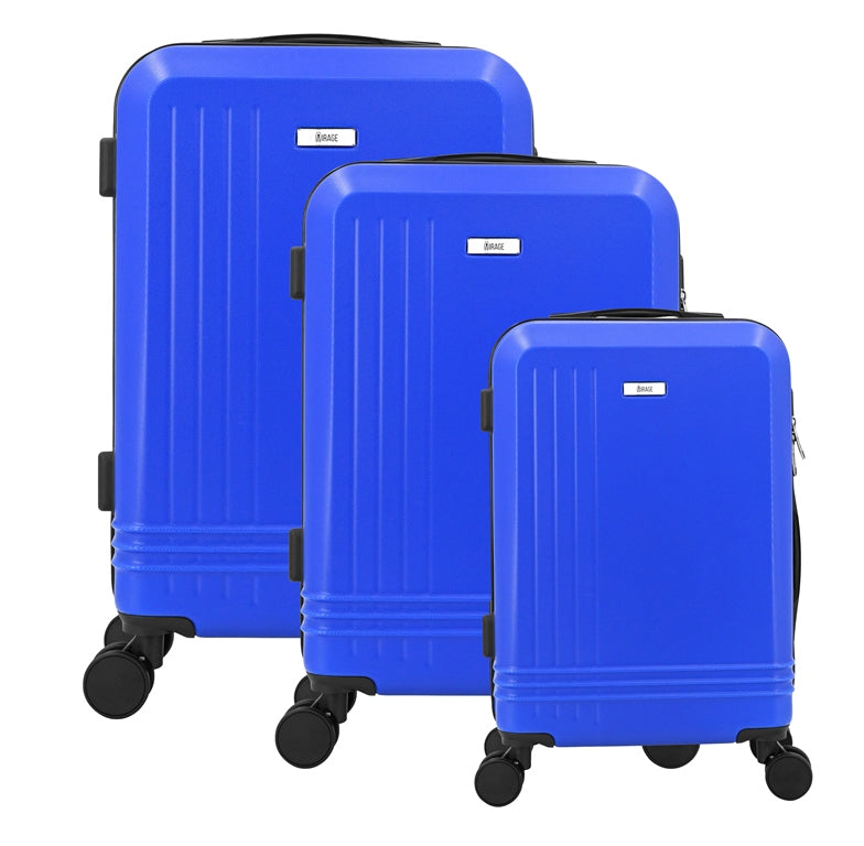 Alisa ABS Hard shell Lightweight 360 Dual Spinning Wheels Combo Lock 28 ...