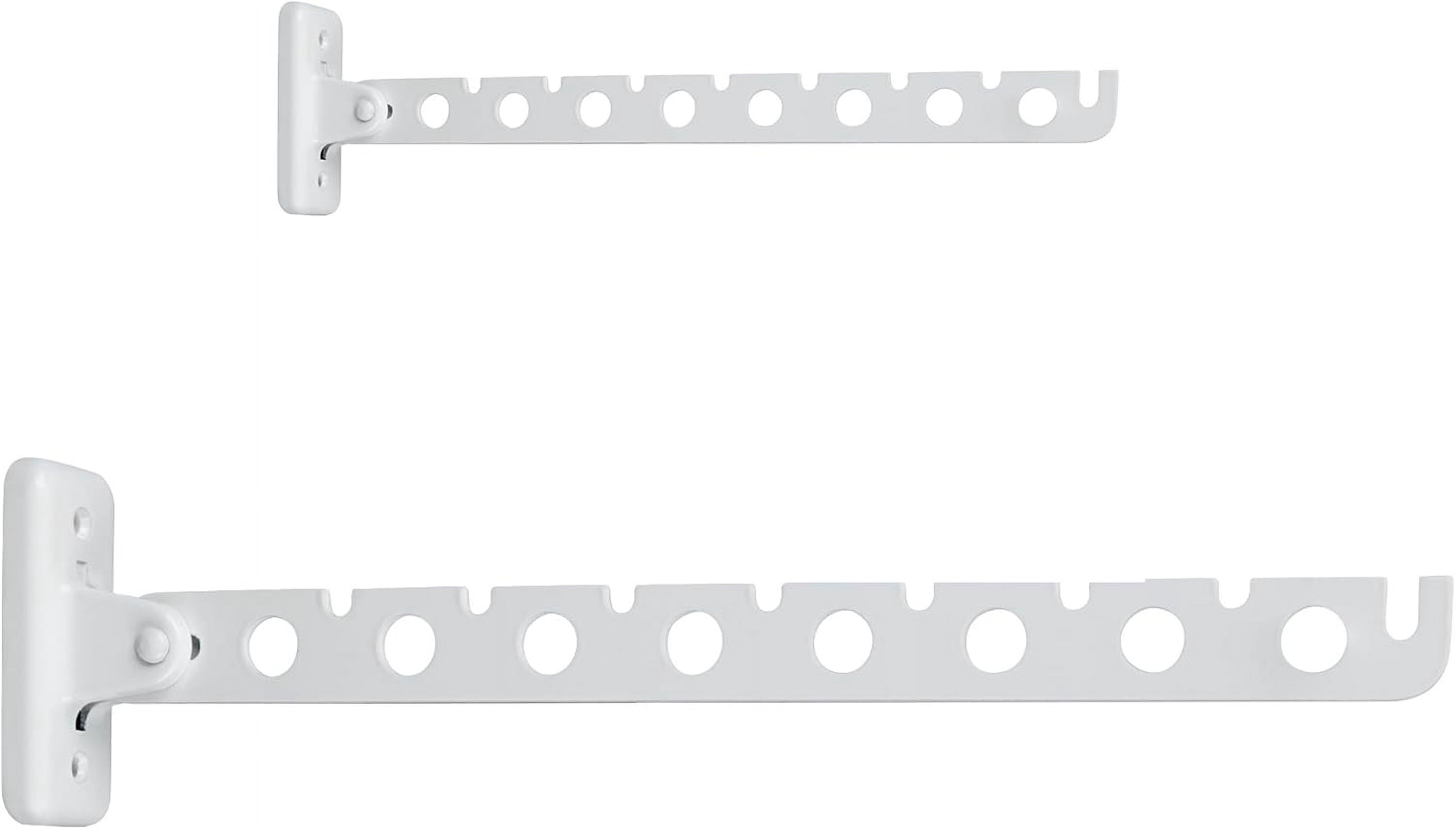 Alise Cloths Drying Rack Wall Mounted, Stainless Steel Folding Laundry ...