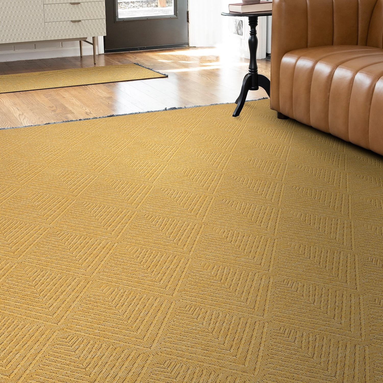 Alise Rugs Alameda Solid Color Chevron Machine Washable Indoor Area Rug ...