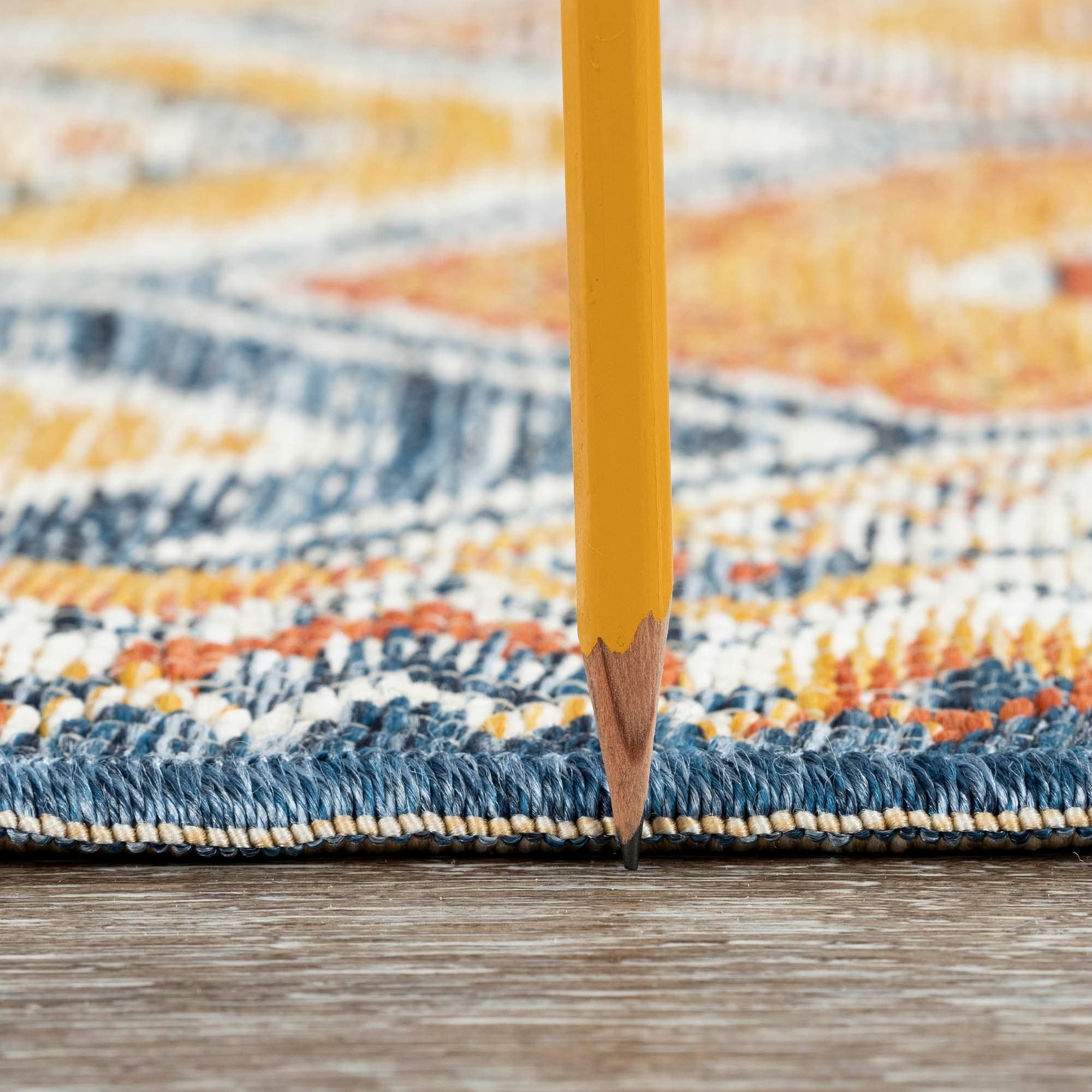 Alise Rugs Alfresco Nautical & Coastal Geometric Reversible Indoor ...