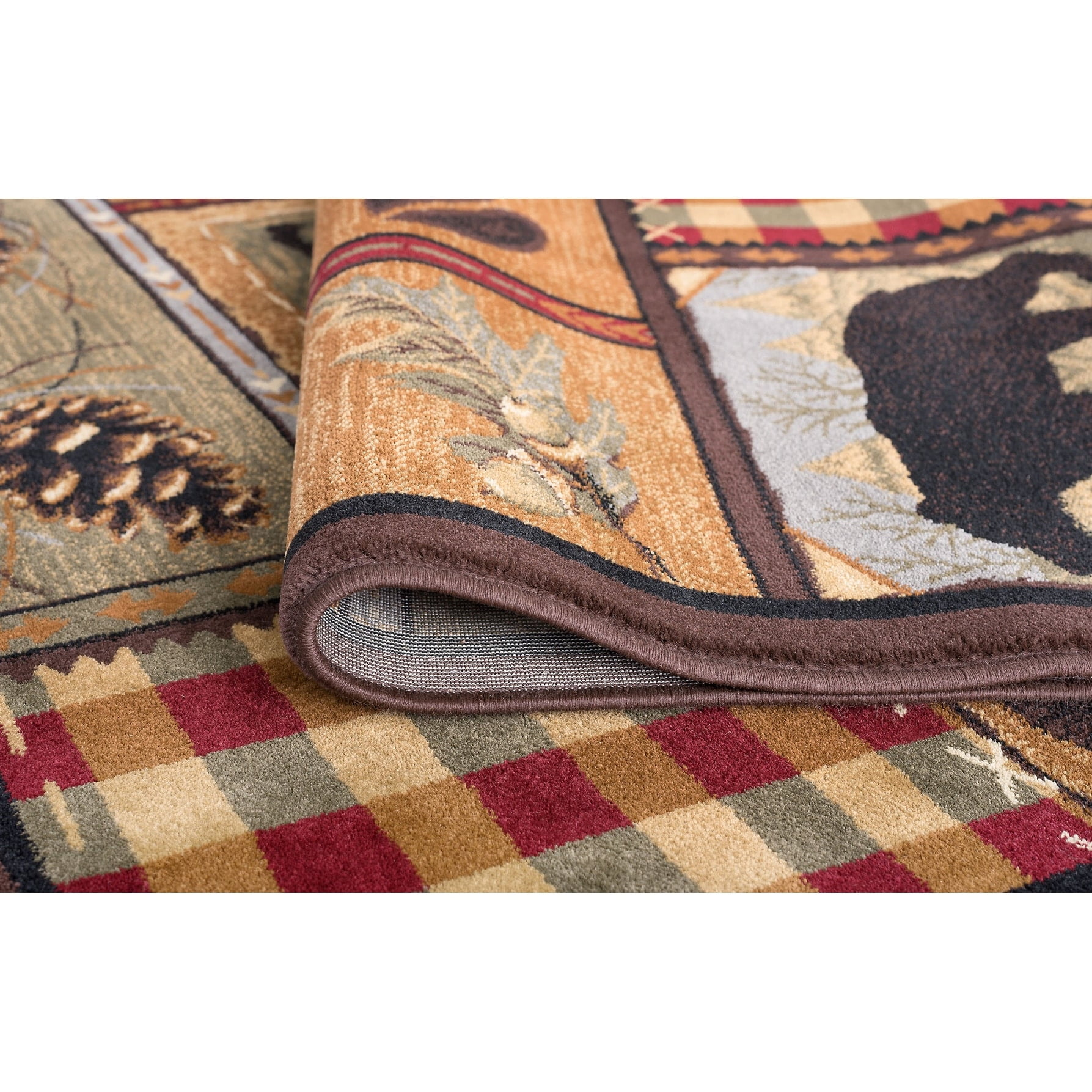 Alise Rugs Area Rug & Runner - Lodge Cabin Farmhouse Rugs for Living ...