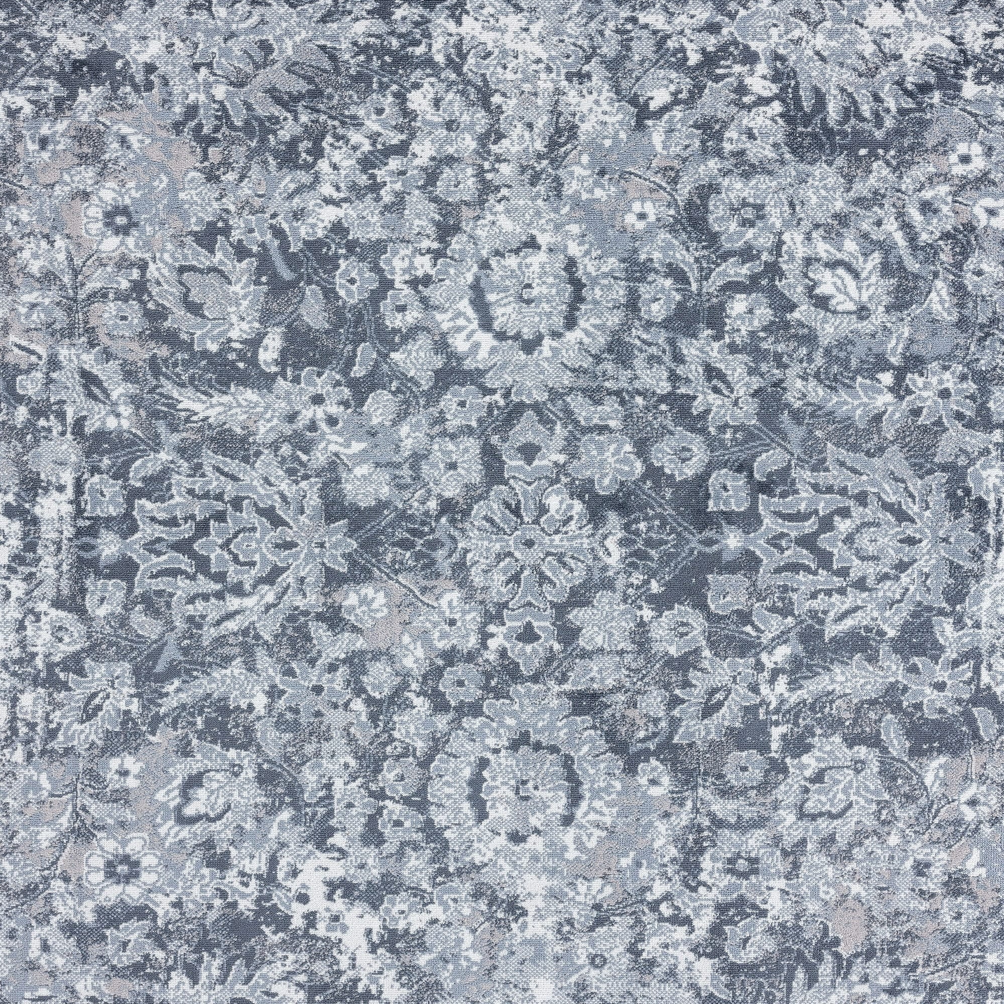 Alise Rugs Linx French Country Floral Indoor Area Rug Blue 7'10'' x 10 ...