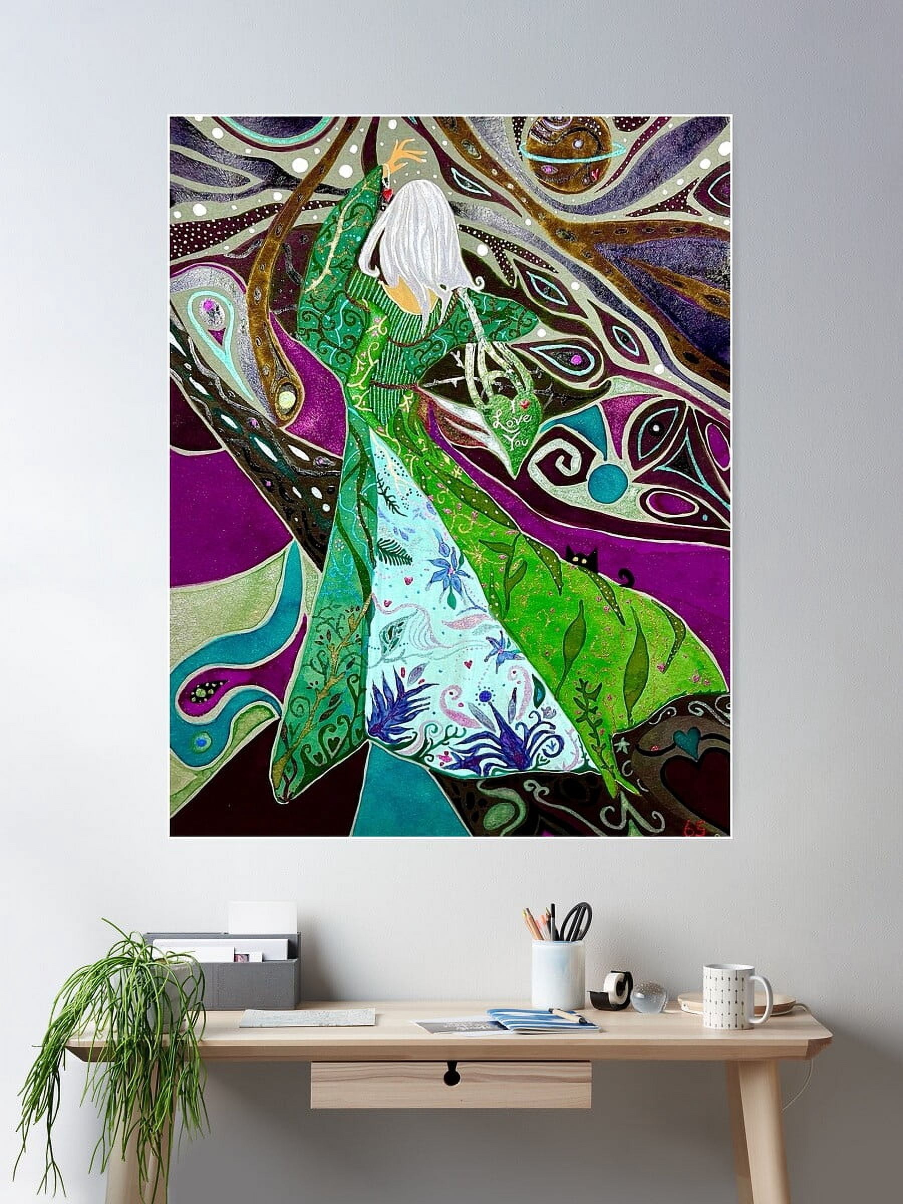 Alison 65 Poster Wall Art Modern Wall Decor For Living Room Bedroom Art ...