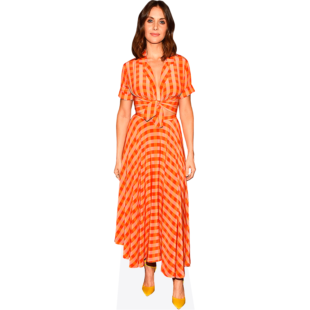 Alison Brie (Orange) Lifesize Cardboard Cutout Standee - Walmart.com