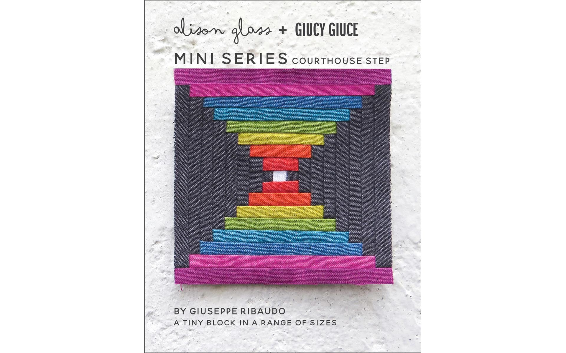 Alison Glass - Mini Series Courthouse Step Block Pattern - Walmart.com