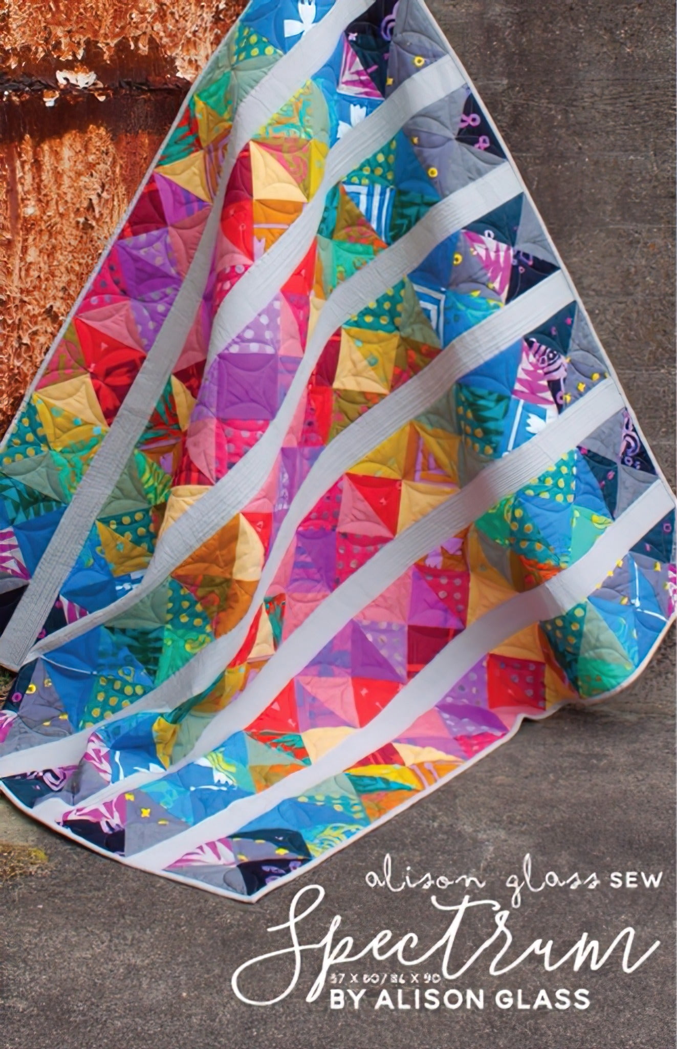 Alison Glass - Spectrum Quilt Pattern - Walmart.com