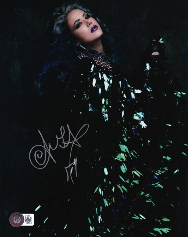 Alissa White-Gluz Signed Autographed 8X10 Photo Arch Enemy Singer BAS ...