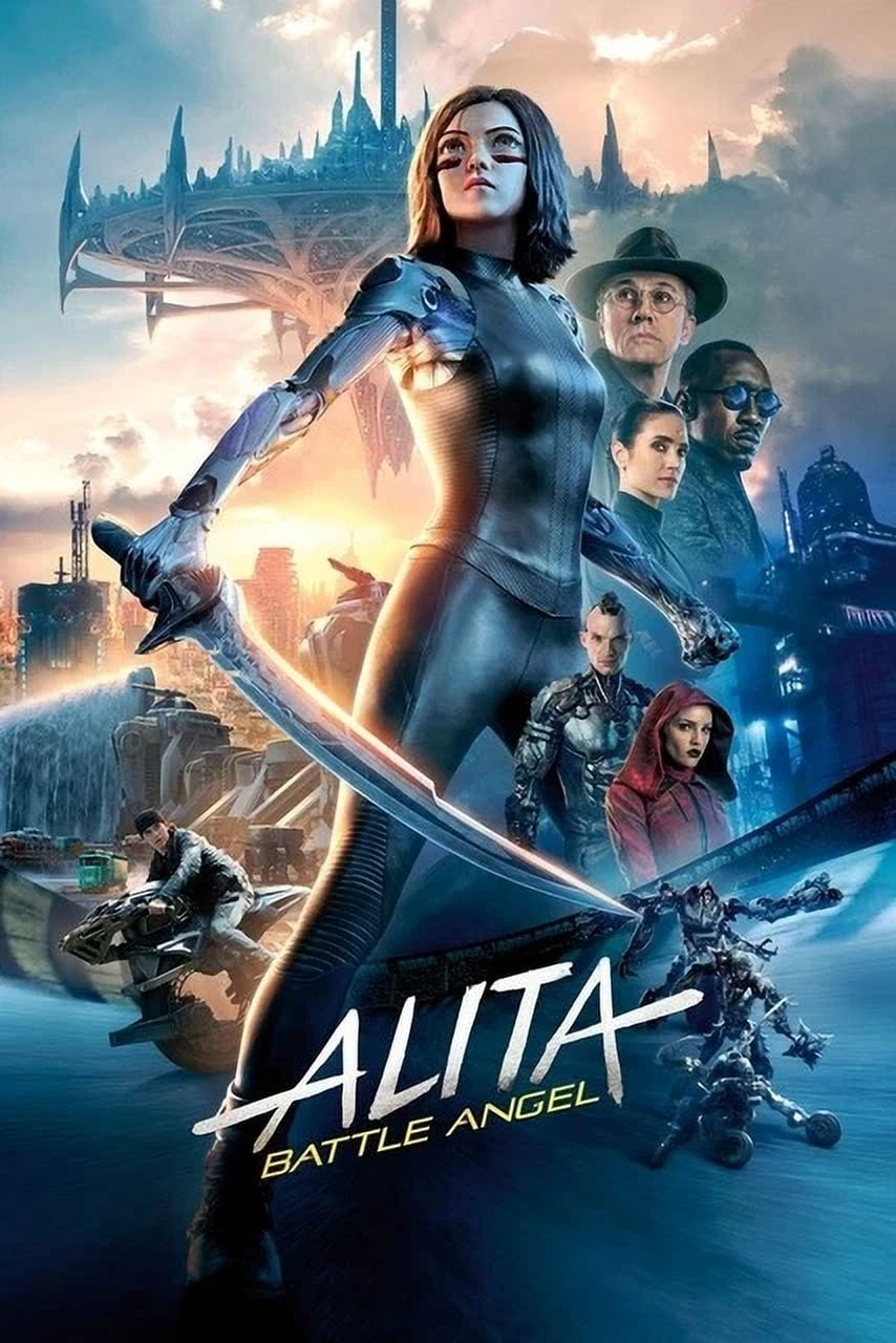Alita Battle Angel (2019) Poster Home Decor Vintage Art Print Cute ...