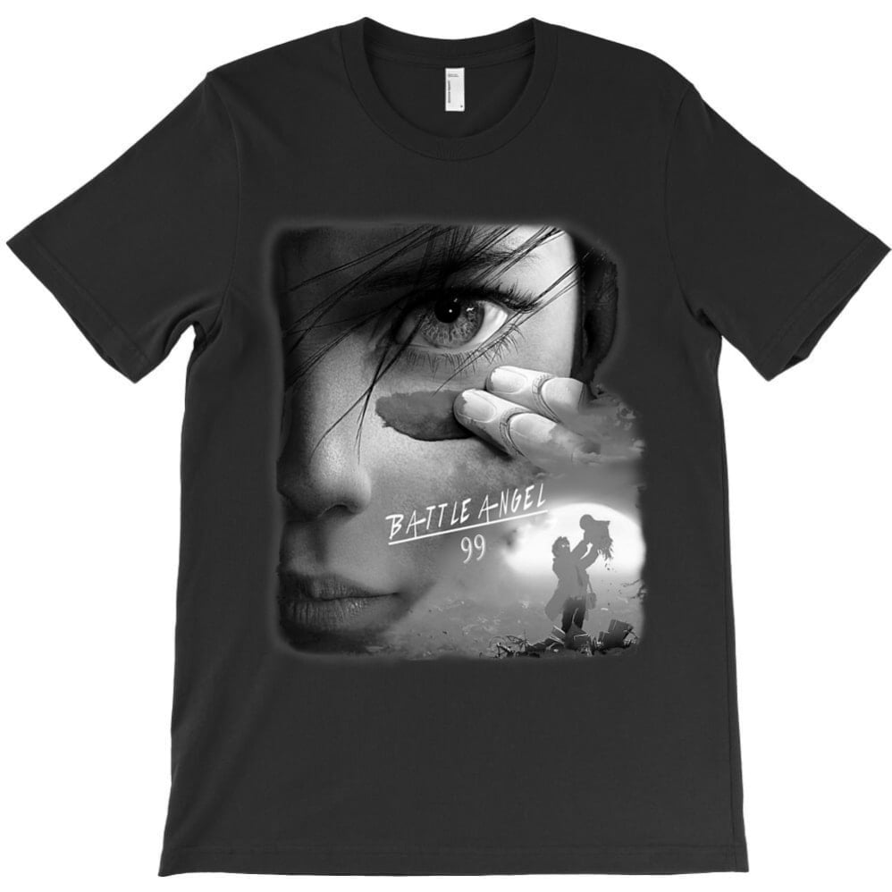 Alita Battle Angel 99 Face Of An Angel Funny Anime Movie Parody Graphic ...