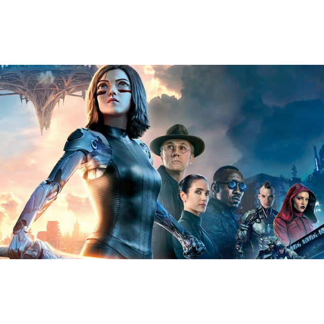 Alita Battle Angel Dr. Dyson Ido Hugo Dr. Shiren Edible Cake Topper ...