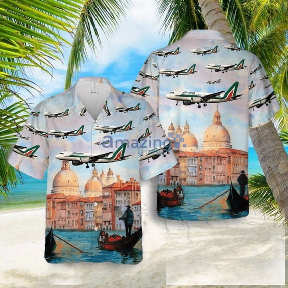 Alitalia Airbus A319 100 Hawaiian Shirt Unique Style For Men Women ...